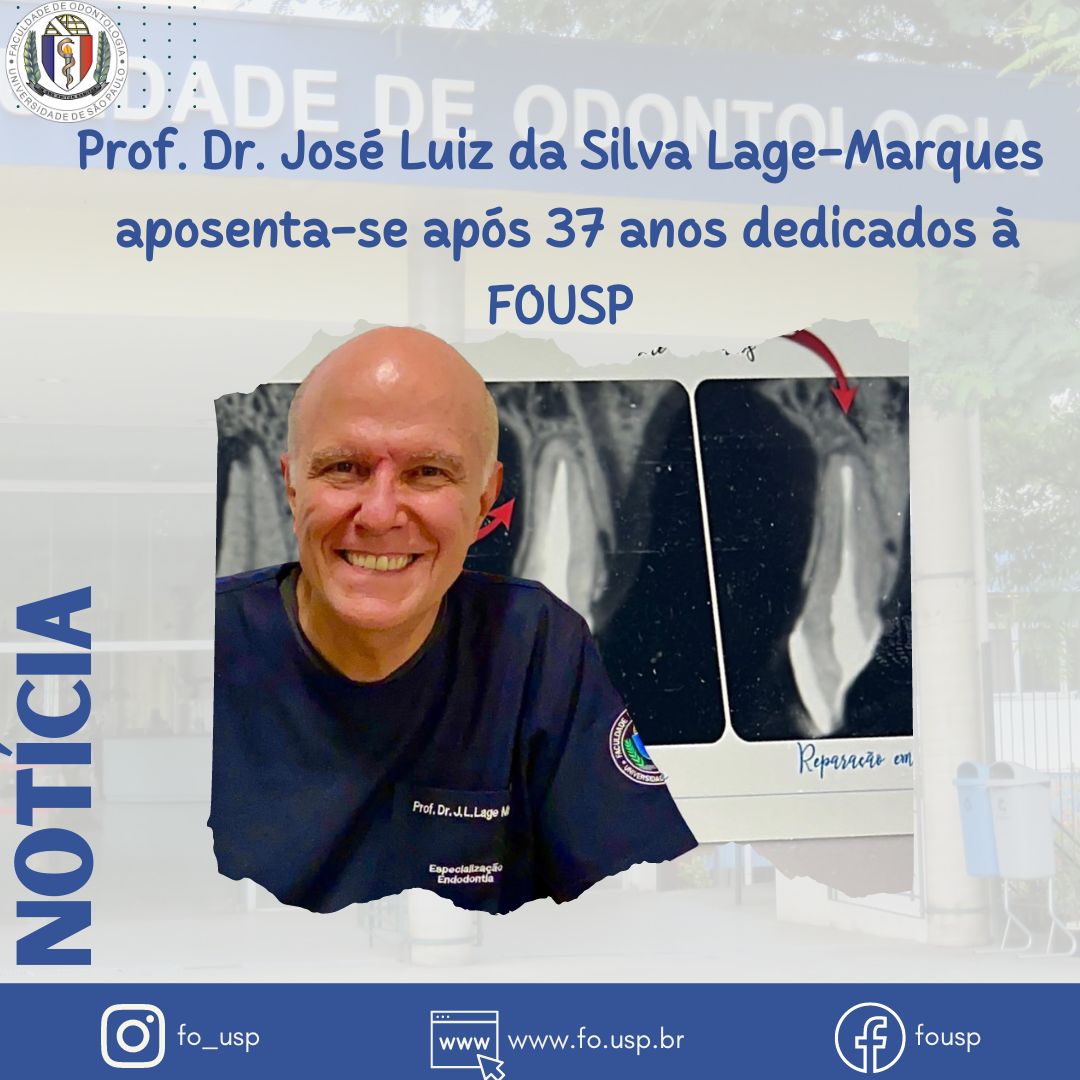 Prof. Dr. José Luiz da Silva Lage-Marques aposenta-se após 37 anos