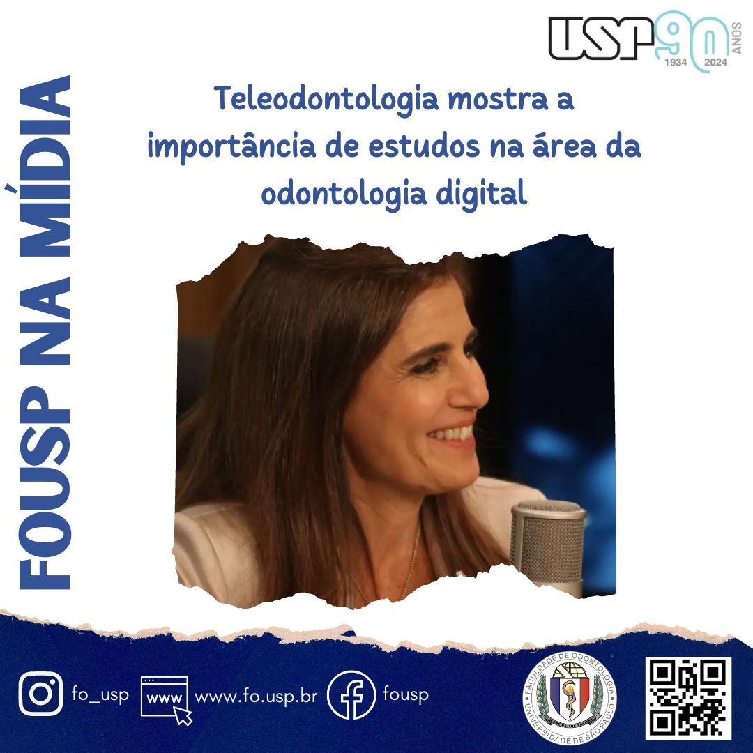 FOUSP na mídia: Teleodontologia mostra a importância de estudos na área